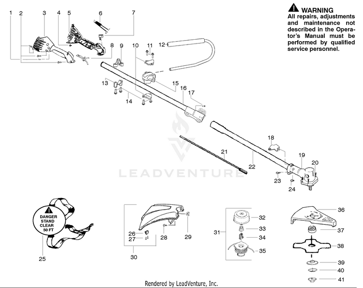 Husqvarna PP336 (2009-02) Trimmer/Edger | Partswarehouse
