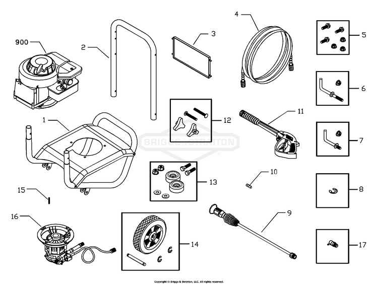 Briggs & Stratton 020211-0 - 2,000 PSI SpeedClean | Partswarehouse