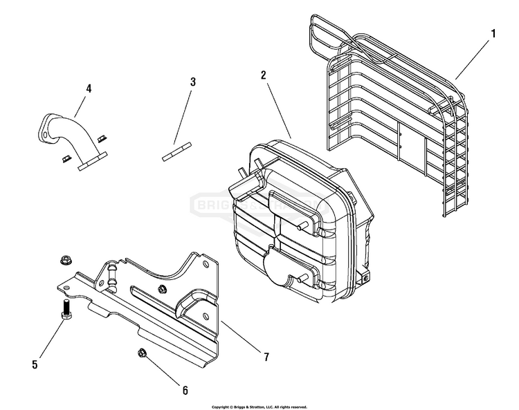 038030-00 Briggs and Stratton Portable Generator ProMax 6000A Argentina ...