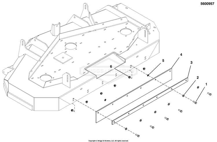 Ferris 5600957 - Striping Kit, 52 iCD Deck Attachment | Partswarehouse
