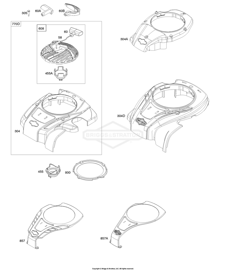 09P602-0023-F1 Briggs and Stratton Engine | PartsWarehouse