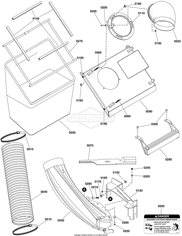 Ferris 5601159 - Kit, W15 Grass Collection System Attachment ...