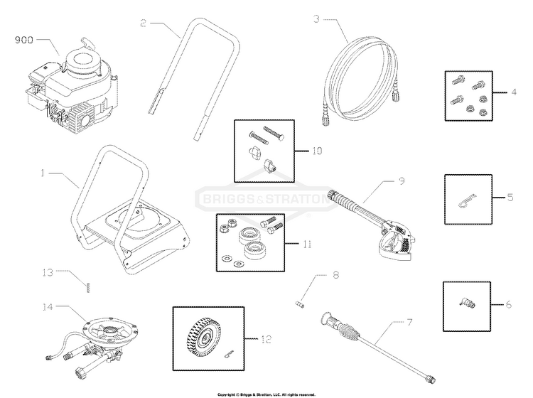 Briggs & Stratton 020238-0 - 2,000 PSI SpeedClean | Partswarehouse