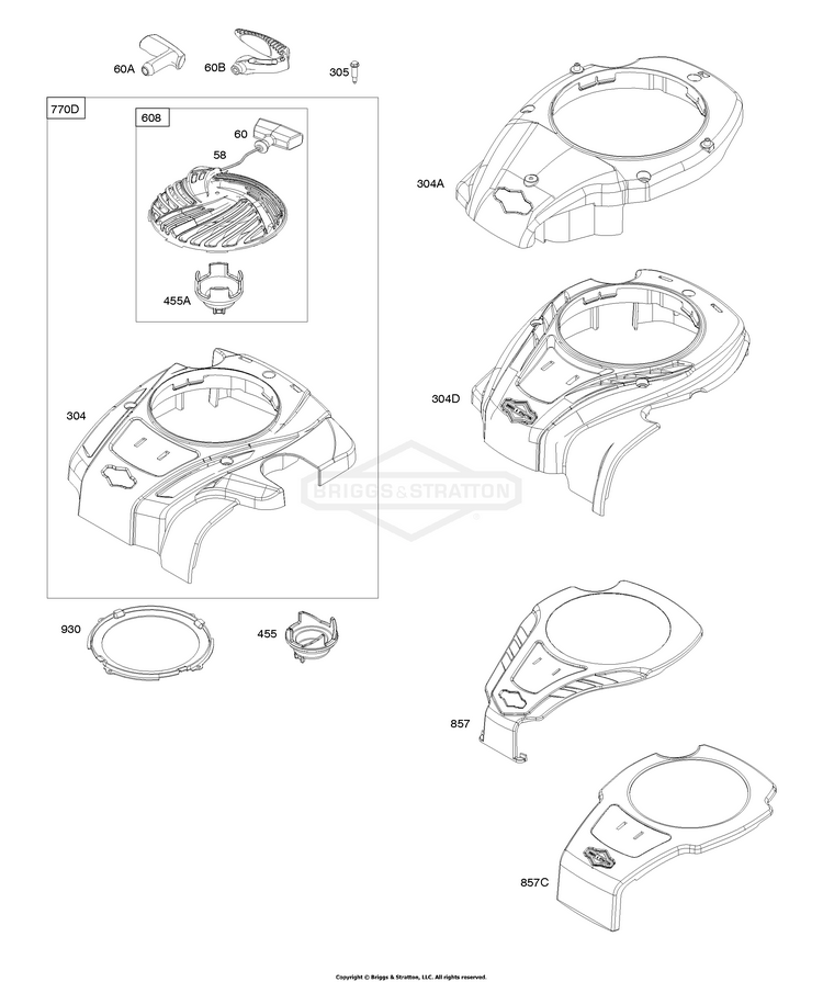 093J02-0068-F1 Briggs and Stratton Engine | PartsWarehouse
