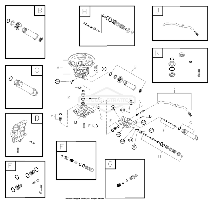 Briggs & Stratton 020245-2 - 2,200 PSI Troy-Bilt | Partswarehouse