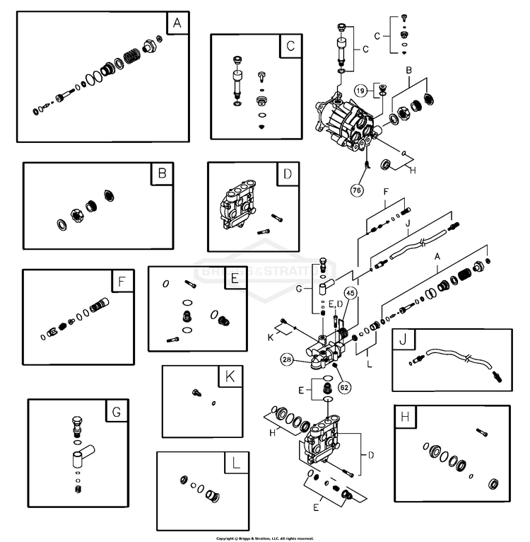 Briggs & Stratton 1903-1 - 2,450 PSI Troy-Bilt | Partswarehouse