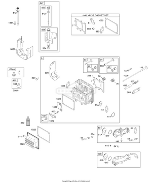 31C707-3346-G6 Briggs and Stratton Engine | PartsWarehouse