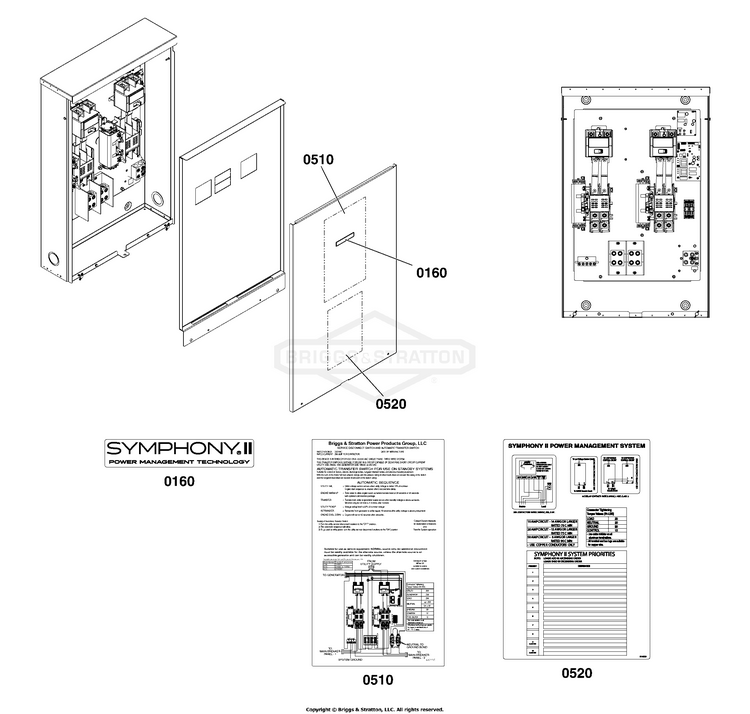 071057-02 Briggs and Stratton Transfer System 200 Amp Automatic ...