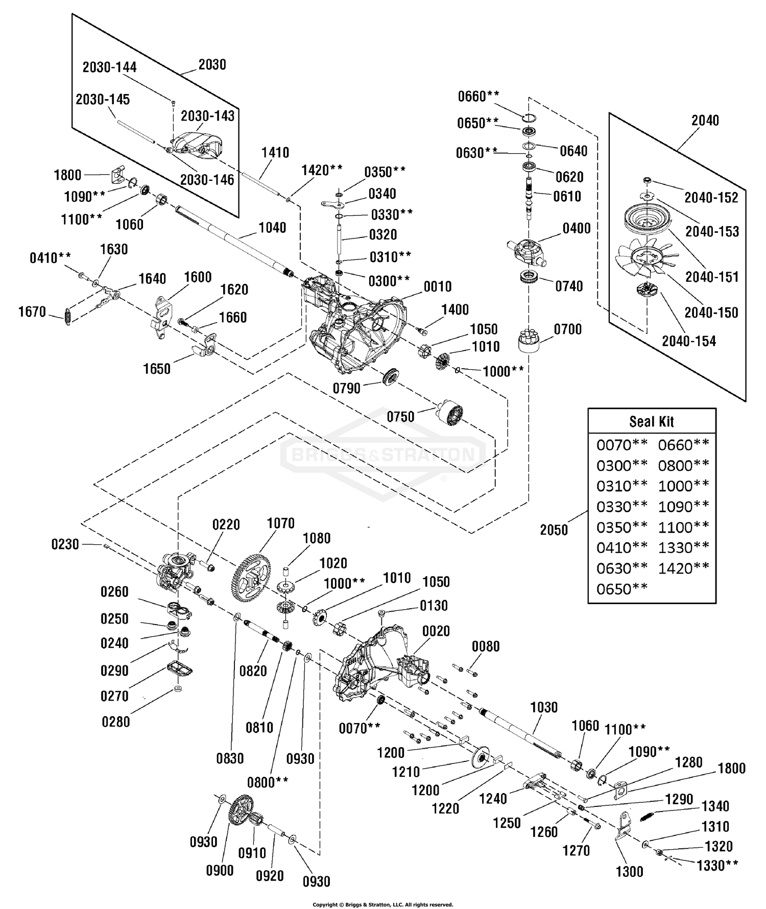 Murray Lawn Tractor Transaxle