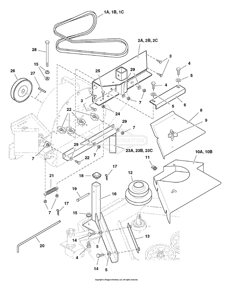 Ferris 5046766 - 61" 3-Bag System (IS3000Z Series) Attachment ...
