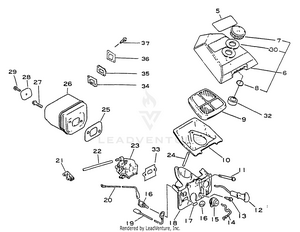 Echo CS-3900 Chainsaw | Partswarehouse
