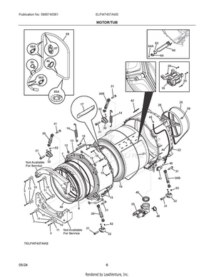 ELFW7437AW2 Interactive Exploded View