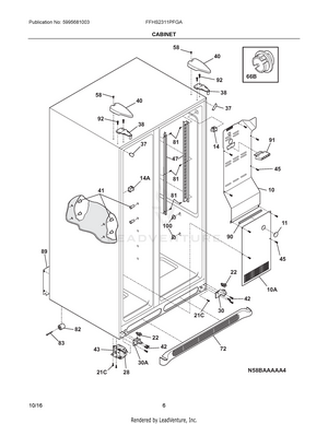 FFHS2311PFGA Interactive Exploded View