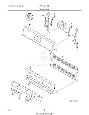FFGF3049LSD Interactive Exploded View