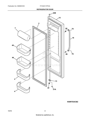 FFHS2311PFGA Interactive Exploded View