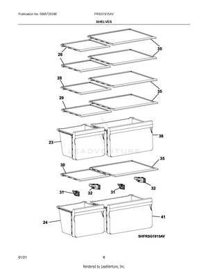 FRSG1915AV Interactive Exploded View