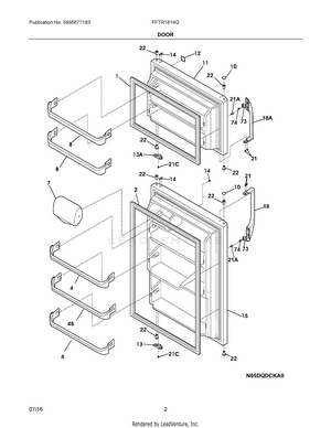 FFTR1814QW4A Interactive Exploded View