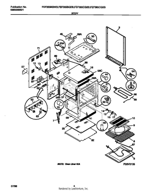 FEF365BGWB Interactive Exploded View