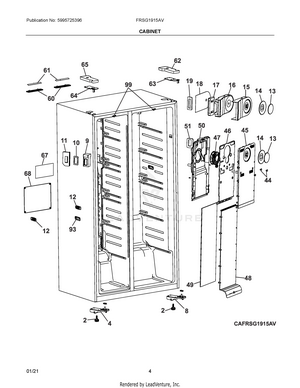 FRSG1915AV Interactive Exploded View