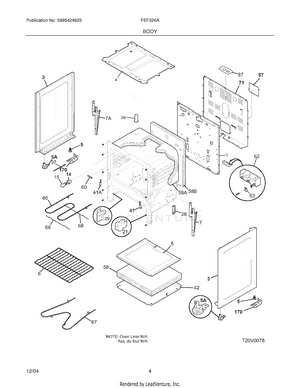 FEF326ASK Interactive Exploded View