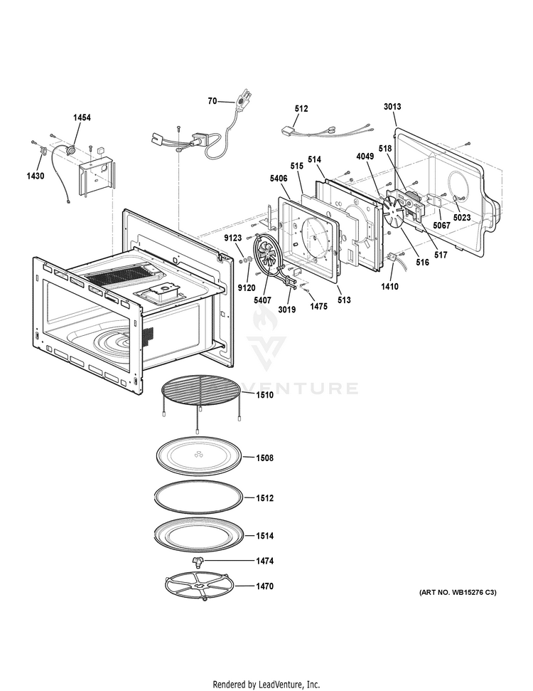 GE PSB9120SF1SS Microwave Or Advantium | Partswarehouse