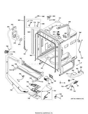 PDT715SYV0FS Interactive Exploded View