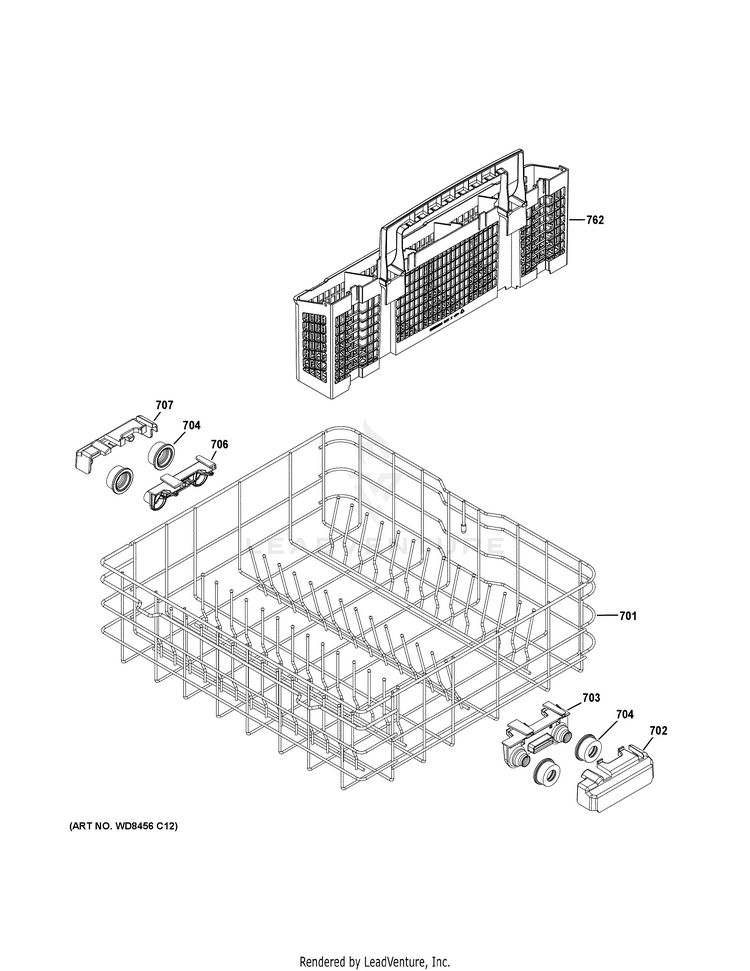 GE GDF530PSM2SS Dishwasher Parts and Accessories at PartsWarehouse