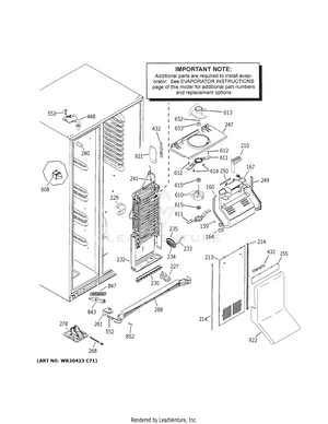GZS22IYNBHFS Interactive Exploded View