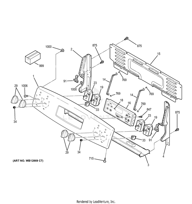 GE JB250RF1SS Electric Range | Partswarehouse