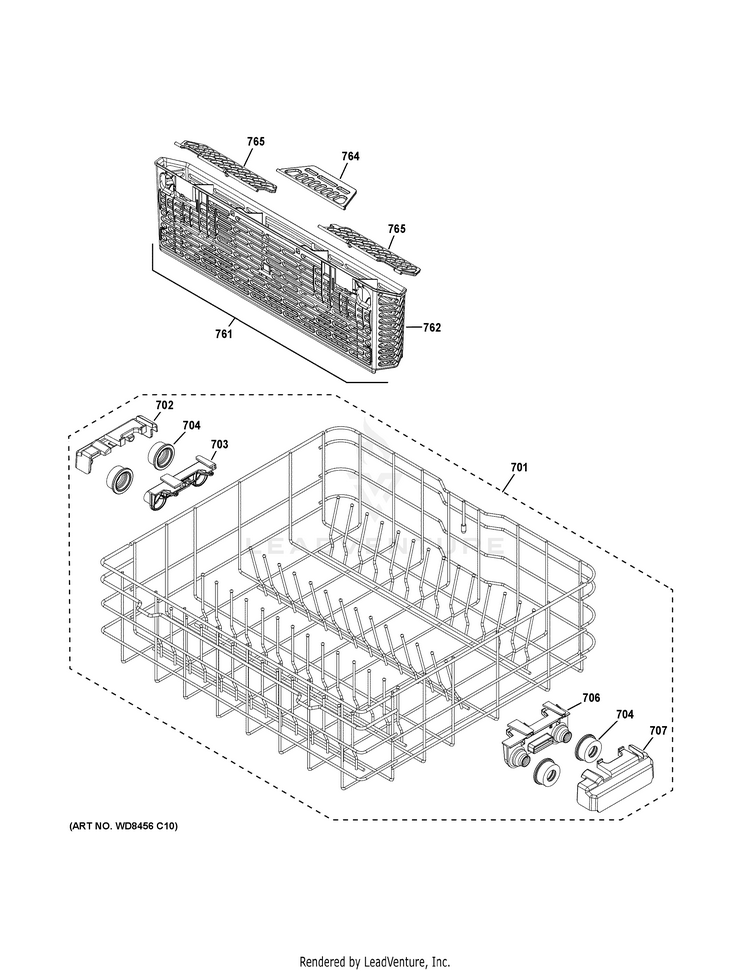 GE GDF510PSD4SS Dishwasher - PartsWarehouse