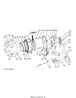 GE GFW450SSK0WW Washer | Partswarehouse