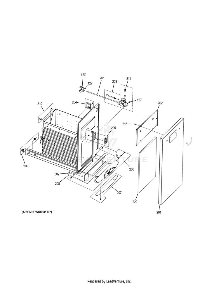 GE UCG1650L0II Compactor | Partswarehouse