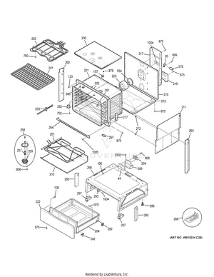 JS750DF4WW Interactive Exploded View