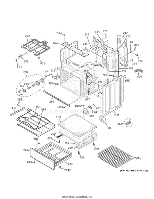 PB935BP2TS Interactive Exploded View