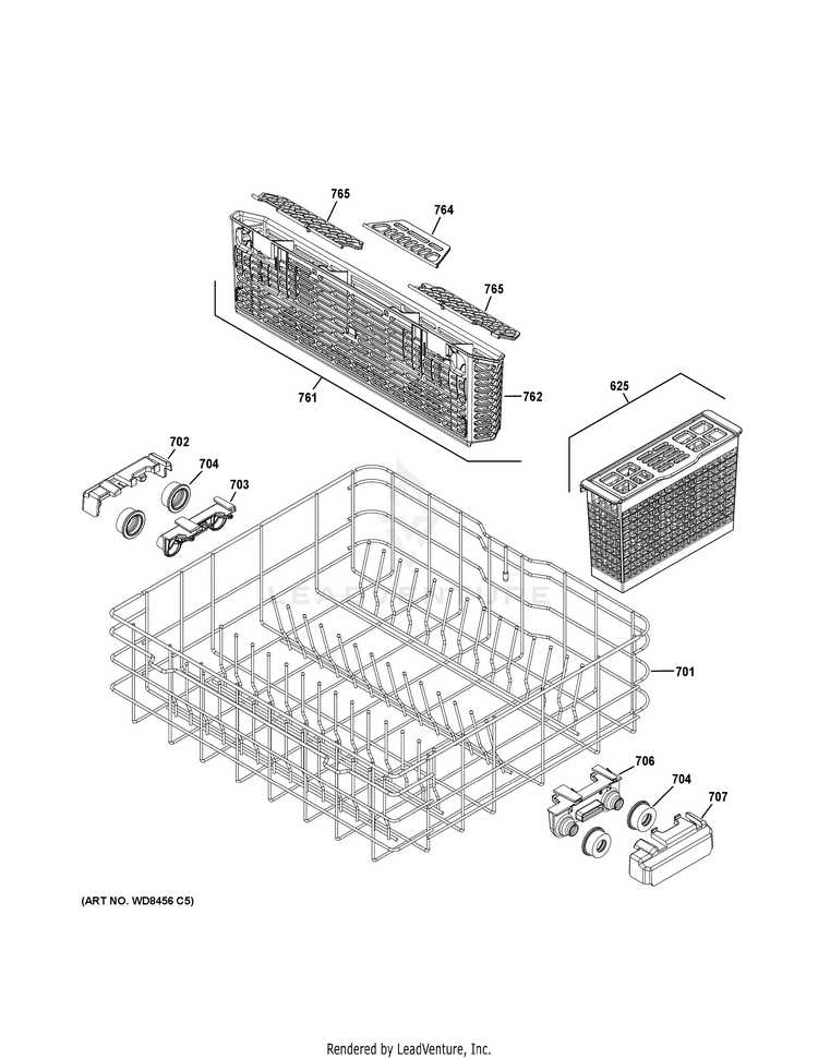 GE GDF520PGD2WW Dishwasher | Partswarehouse