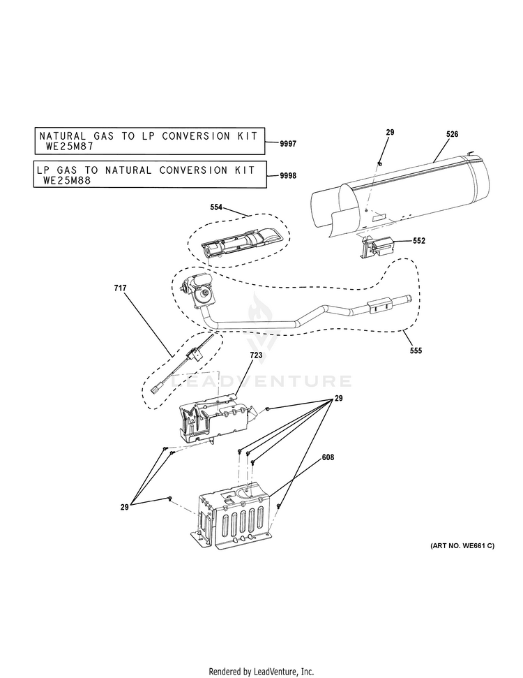 GE GTD81GSSJ2WS Dryer Gas - PartsWarehouse