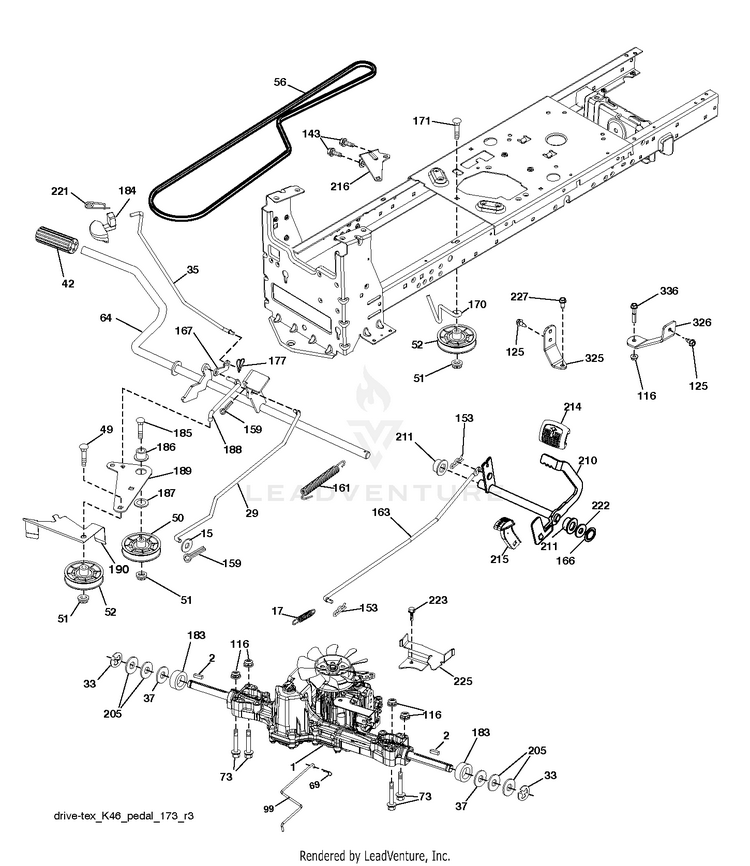Husqvarna YTH18542 - 96045005900 (2017-06) Riding Tractor | Partswarehouse