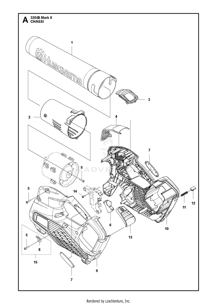 Husqvarna 320iB Mark II BLOWERS | Partswarehouse