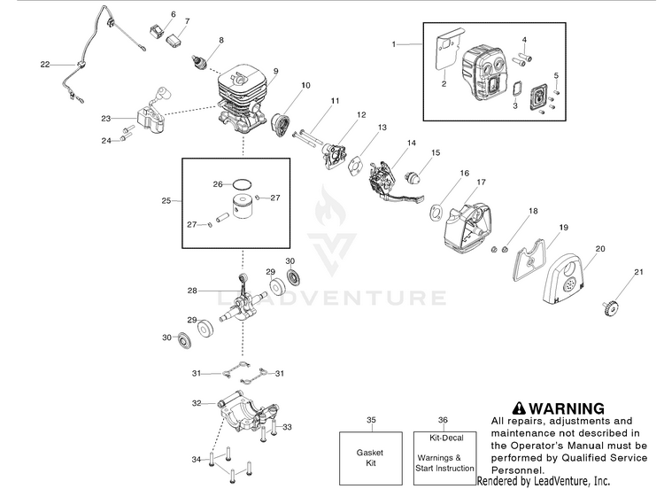 Husqvarna 125 BX (2008-06) Blower | Partswarehouse