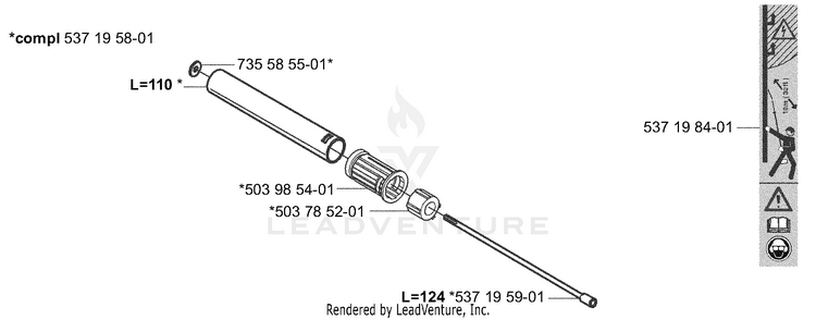 Husqvarna Saw Attachment (2004-06) Pole Pruner/Pole Saws | Partswarehouse