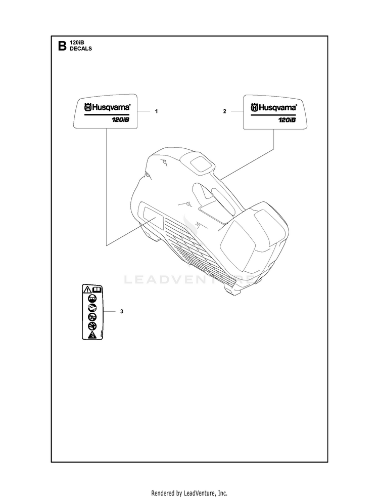 Husqvarna 120iB (2020-01) Blowers | Partswarehouse