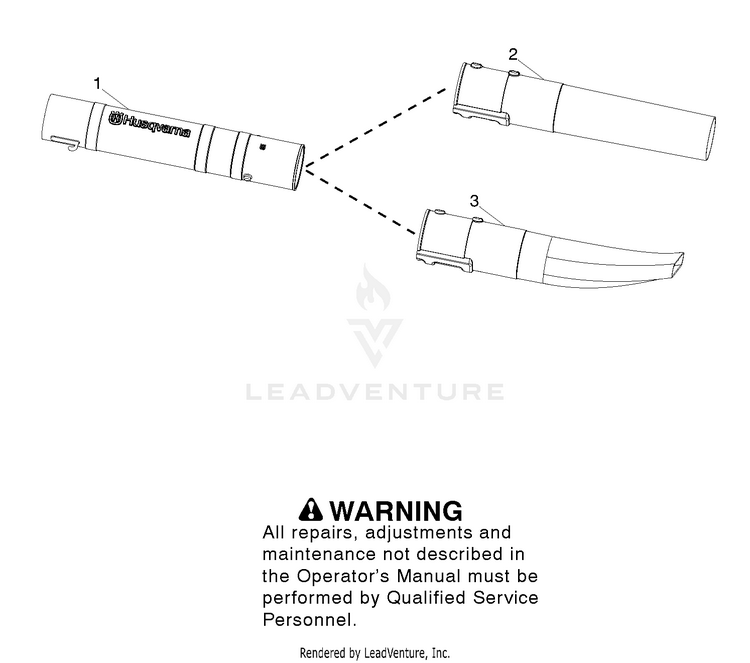 Husqvarna 125 B (2010-01) Blower | Partswarehouse