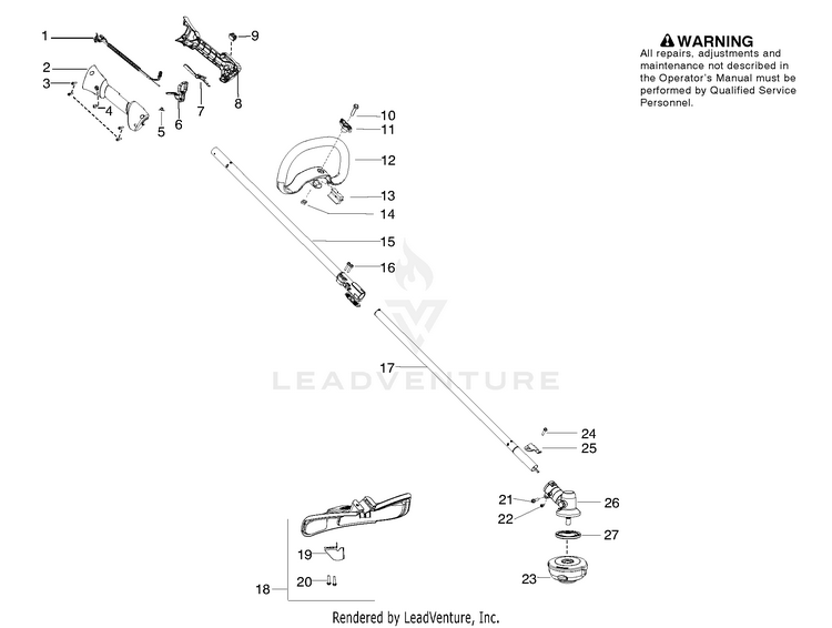 Husqvarna 128 LDX (2010-03) Trimmer - PartsWarehouse