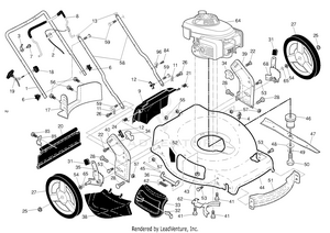 Husqvarna HU700F - 96145000901 (2014-01) Lawn Mower: Consumer Walk ...
