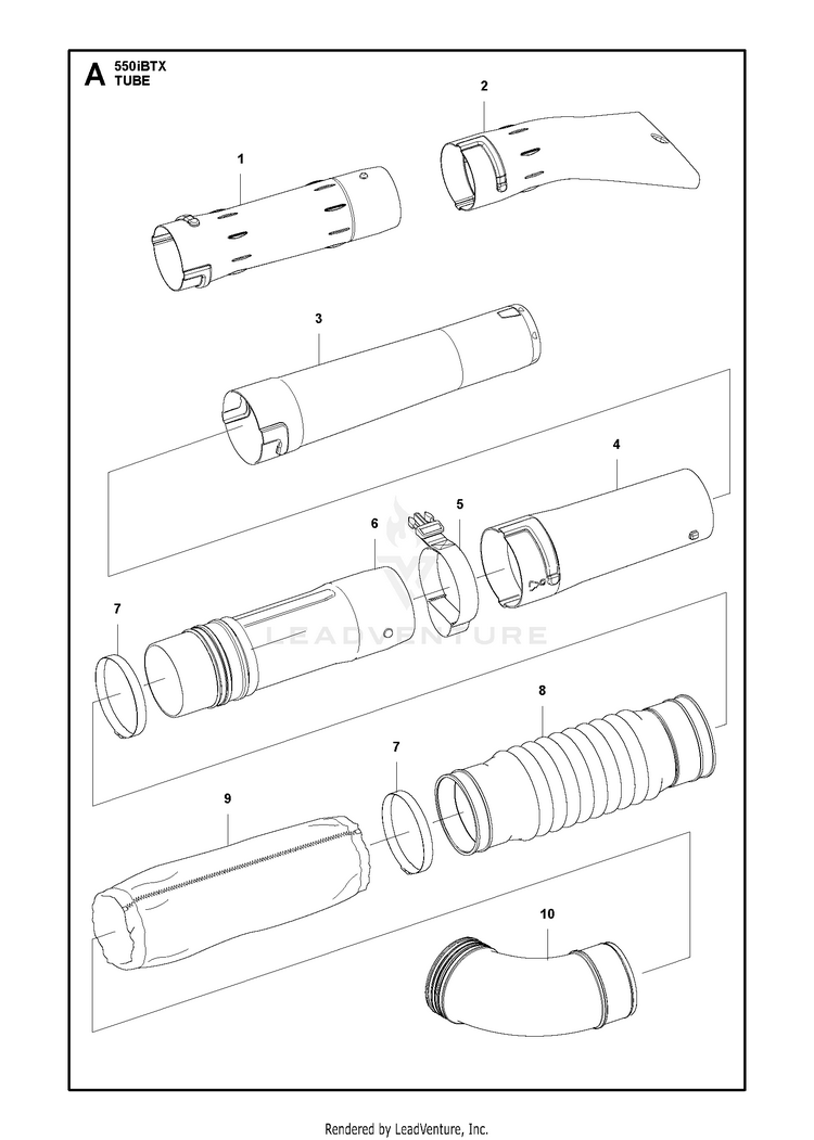 Husqvarna 550iBTX BLOWERS Parts and Accessories at PartsWarehouse