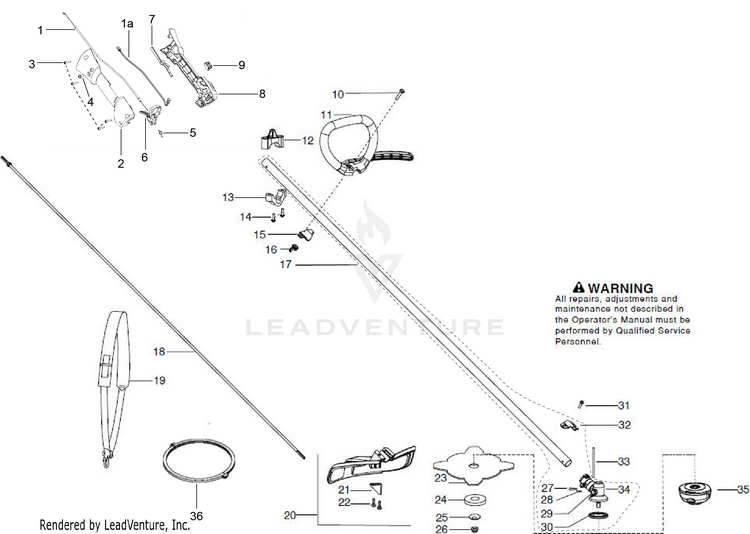 Husqvarna 128 LX Brushcutter/Clearing Saw | Partswarehouse