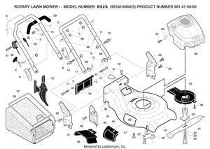 Husqvarna R52 S - 96141006005 (2008-02) Walk Behind Mower | Partswarehouse