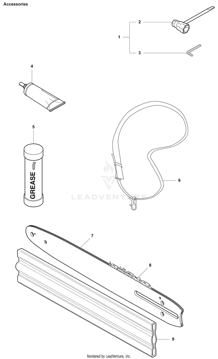 Husqvarna 326 P5 X (2008-03) Pole Pruner/Pole Saws - PartsWarehouse