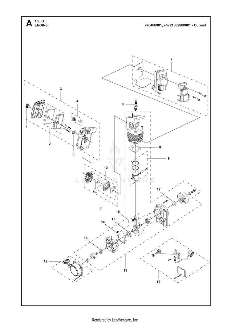 Husqvarna 150 BT 2022 BLOWERS | Partswarehouse