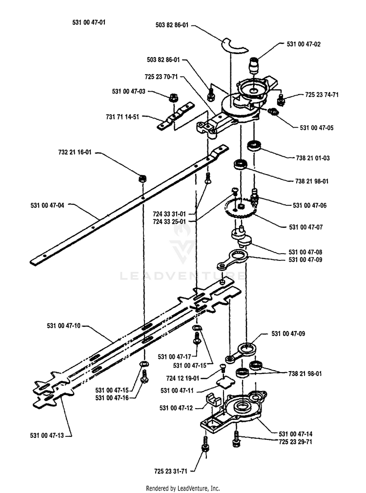 Husqvarna 225 LD (1995-03) Hedge Trimmer | Partswarehouse